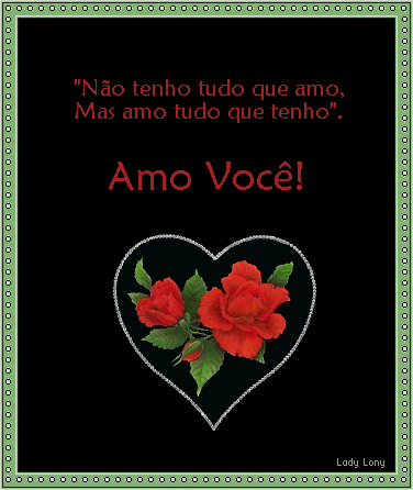 CANTINHO DO AMOR: recados de amor