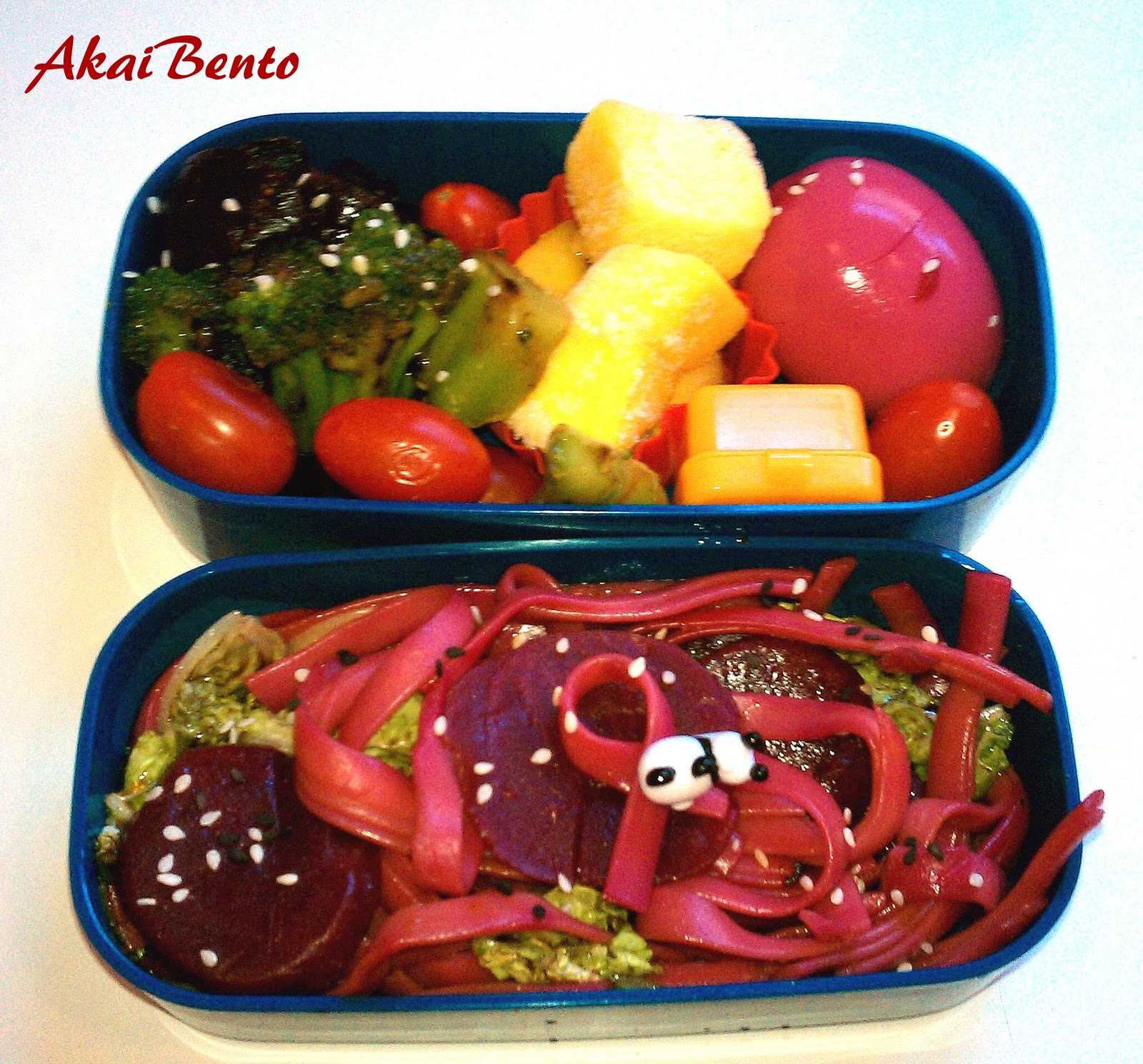 Akai Bento: Bento # 9- Project Pink Bento