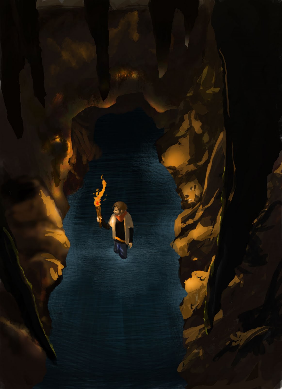 Noodle Doodle Concepts: Cave Painting