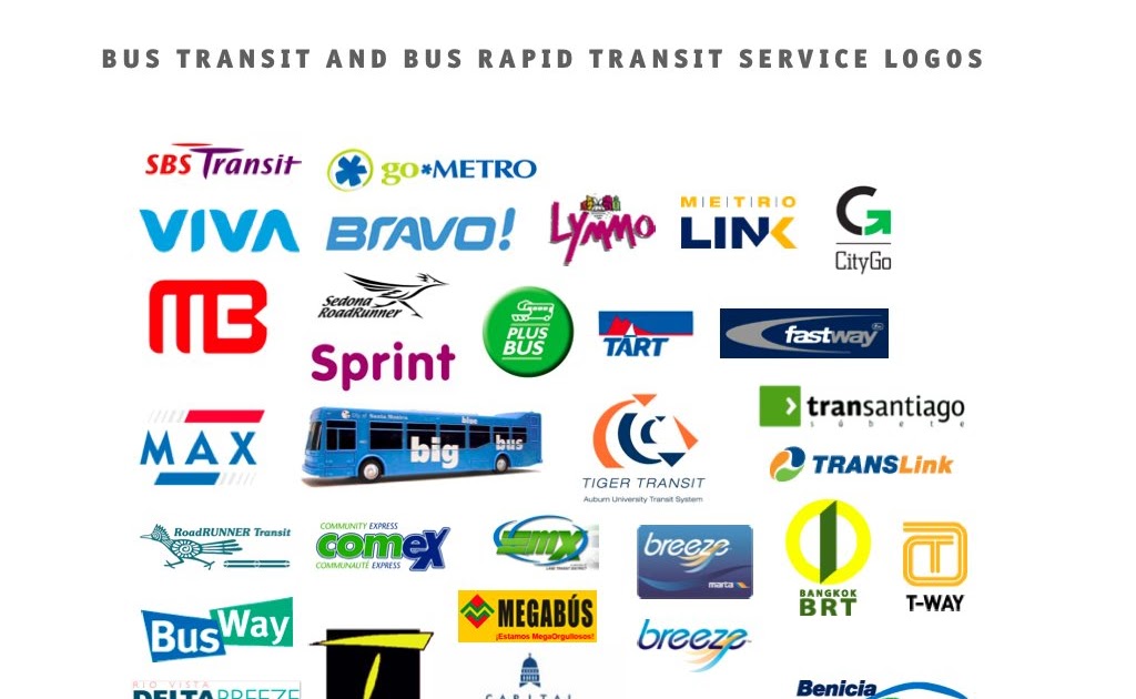 Pushing Buses: Logos with wheels on 3: Bus transit