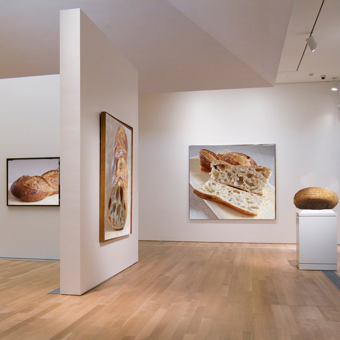 the-o-dot: "Artisan" Bread Gets Solo Exhibition At Local Gallery