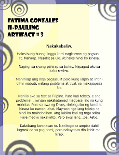 Portfolio sa Filipino II