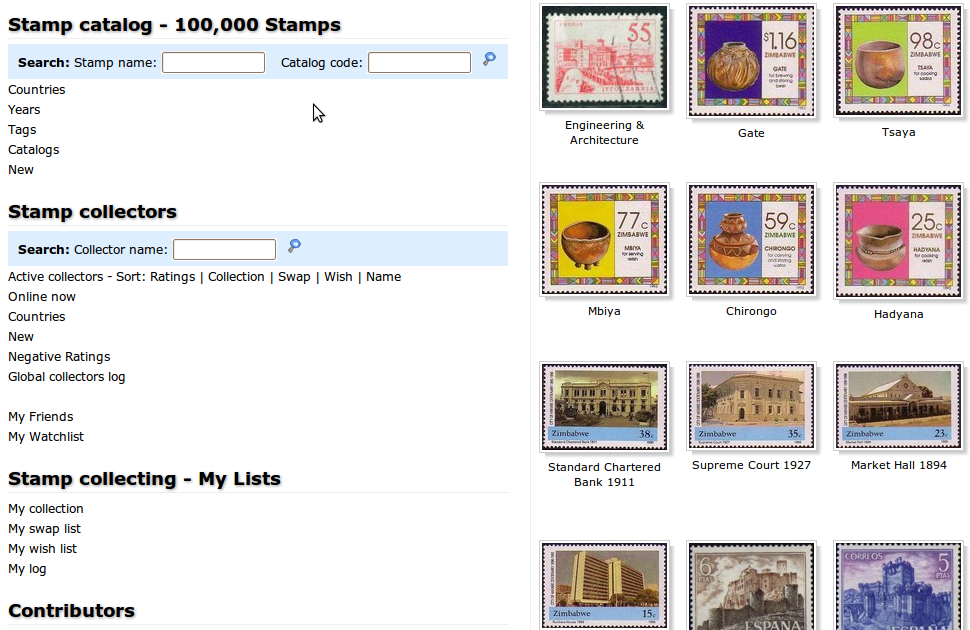 Colnect, Connecting Collectors: Colnect's Catalog Surpasses 100,000 Stamps