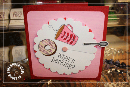 Pineapple Cove Designs: Moving Circle Card