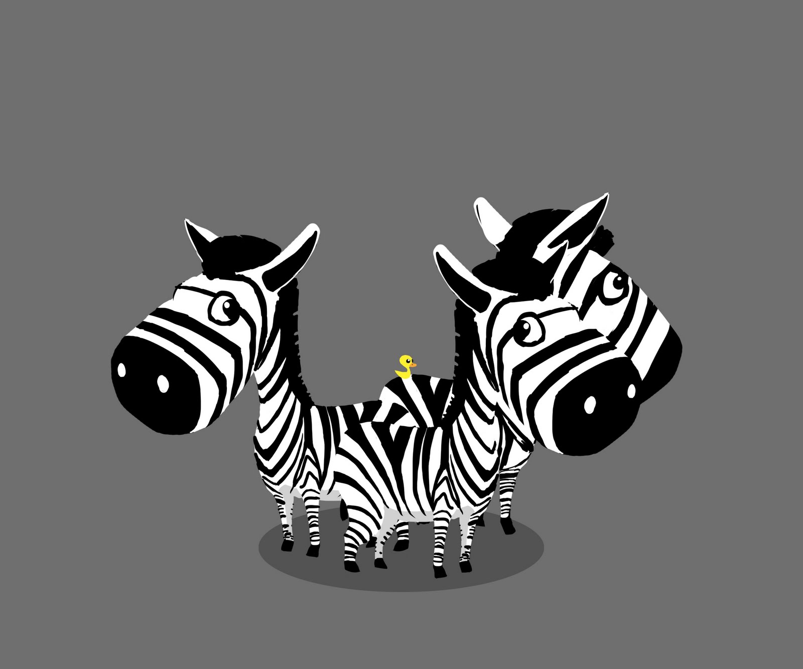 Animated zebra - Imagui