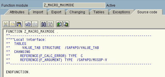 SAP SCM APO IBP: Tutorial on ABAP custom macro functions in APO macro ...