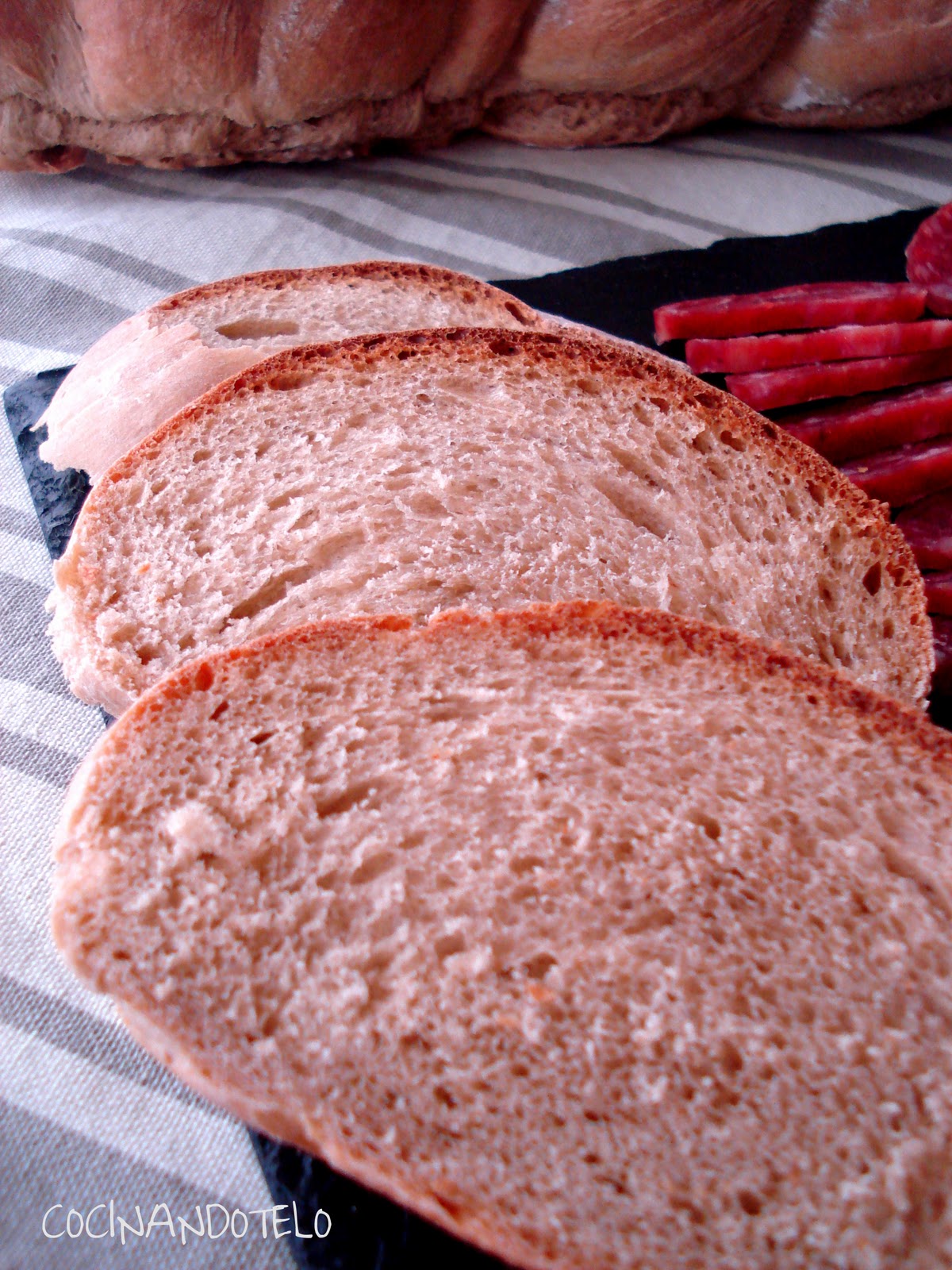 Cocinándotelo: PAN DE CERVEZA NEGRA Y TABLA DE EMBUTIDOS "AVENTÍN"