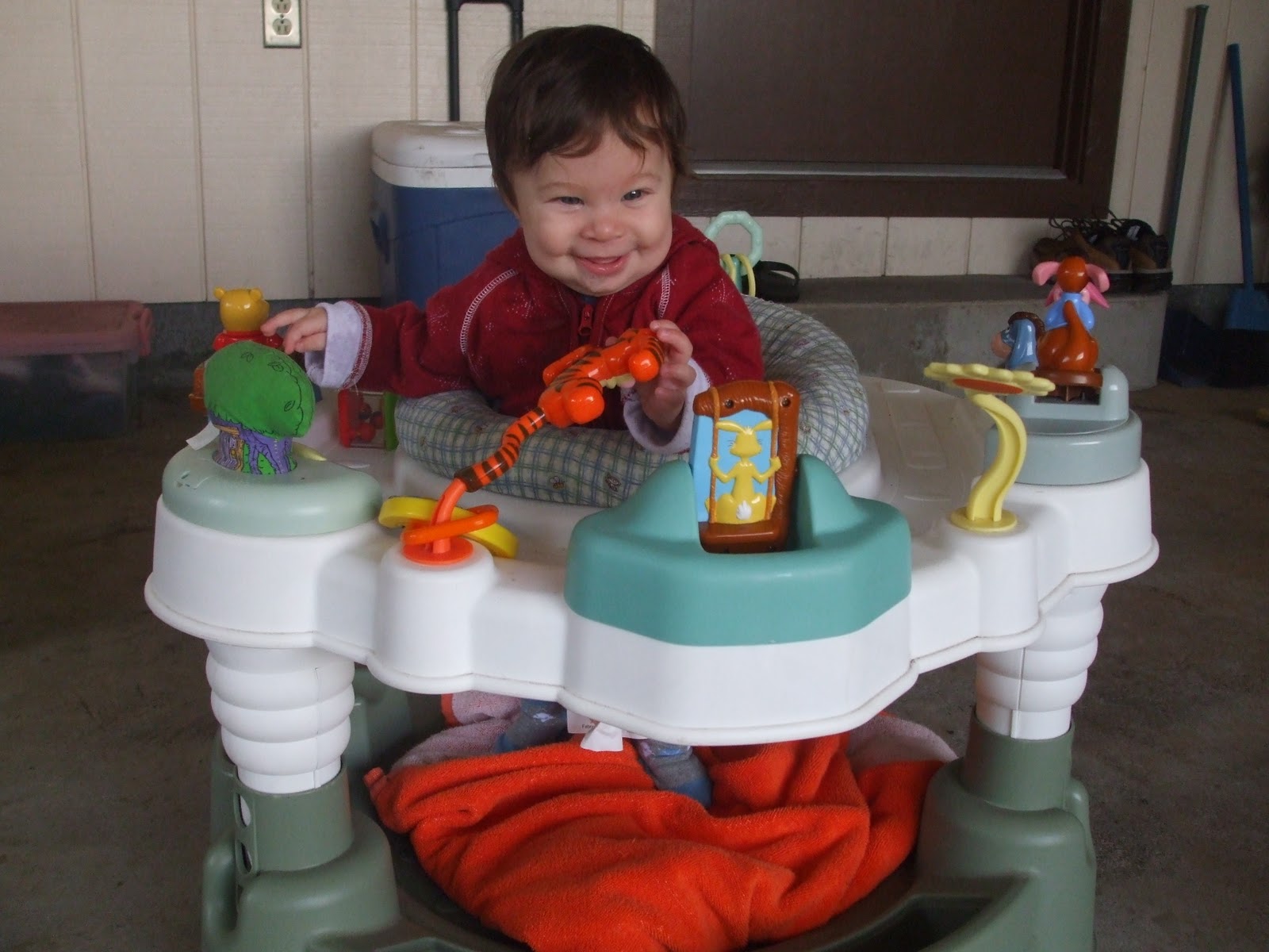 Keiki On Board: ExerSaucer - a useful baby gadget