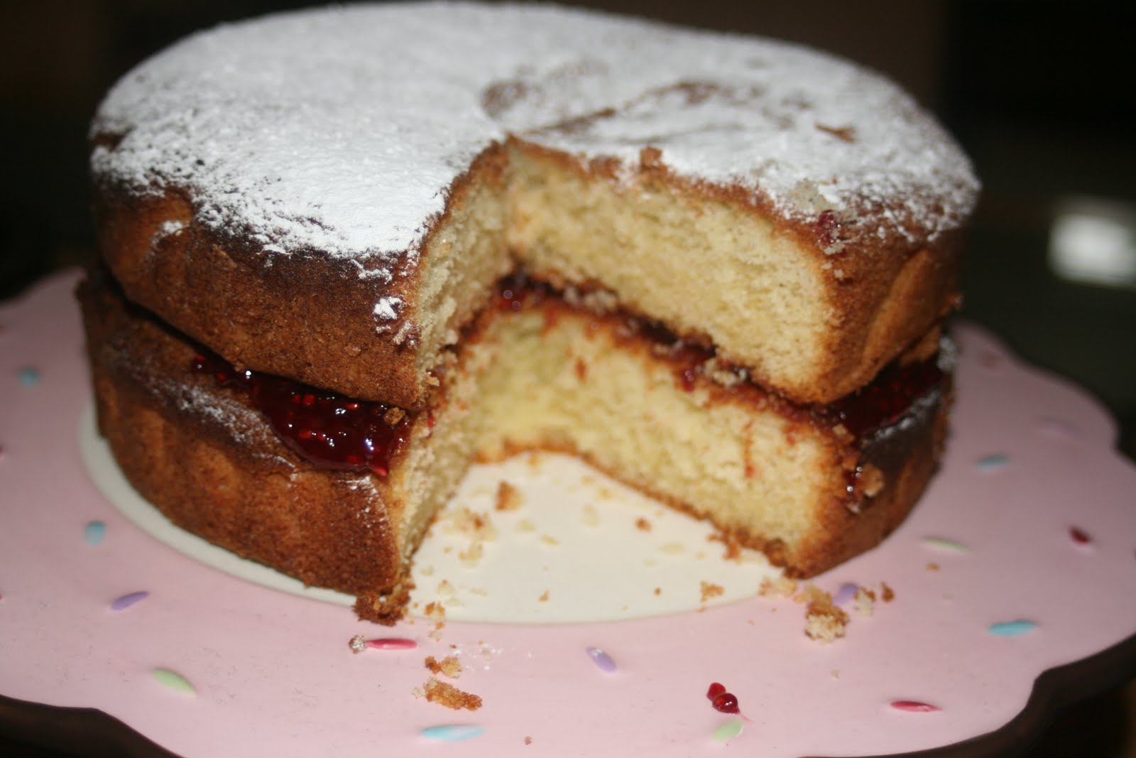 Thecelticcook: CLASSIC SPONGE CAKE