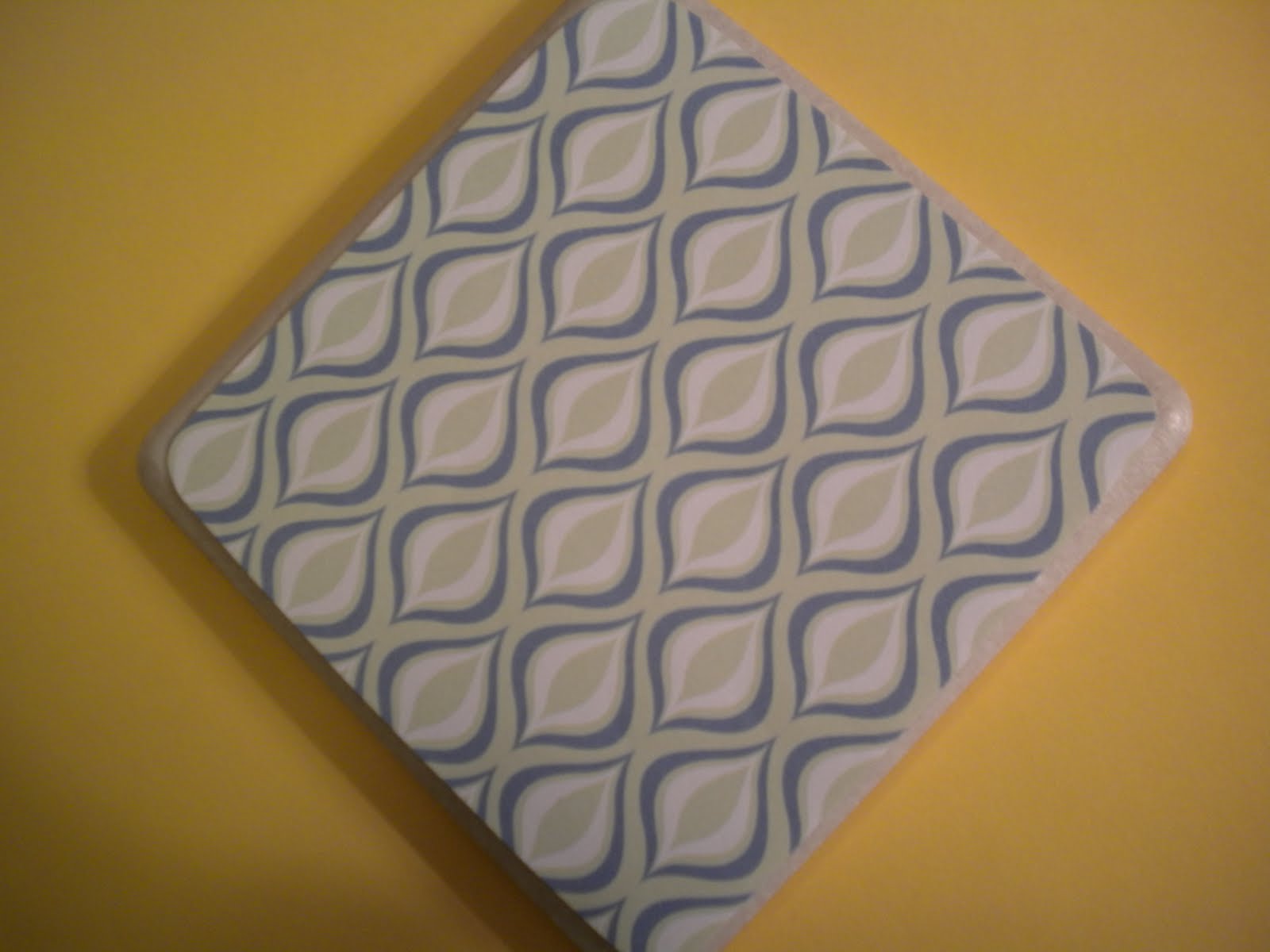 DIY Wednesday: Mod Podge Tile Coasters | The Dabbling Crafter