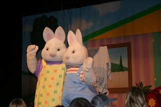 kid's, life and the whole crazy thing: Max & Ruby Live Show