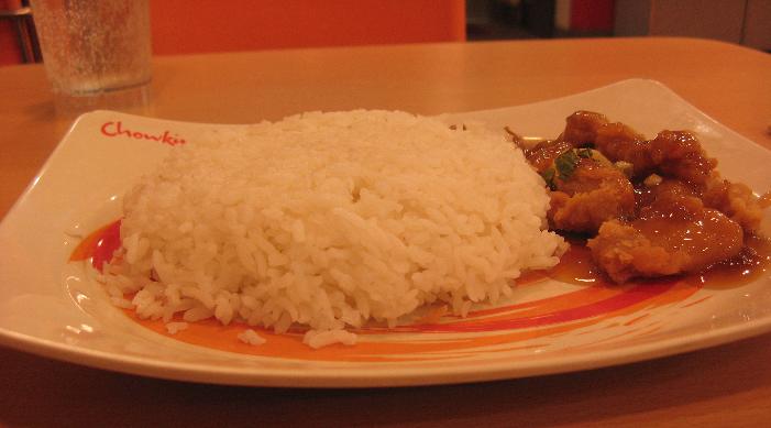 gikuraw - sige lag kaon: Chowking's Orange Chicken