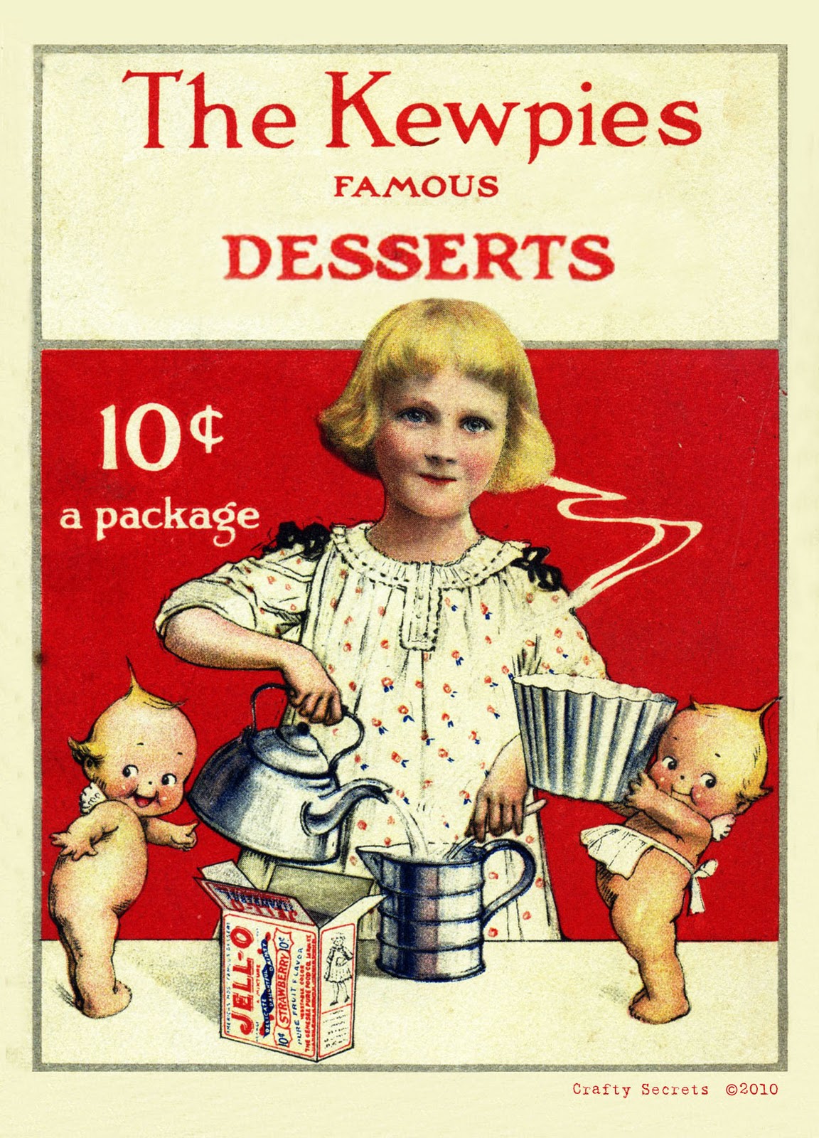 Crafty Secrets Heartwarming Vintage Ideas and Tips: Kewpie Samples ...