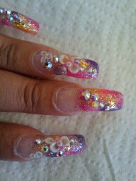 3d nails: 3d nails/ 3dnail art