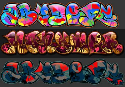 Graffiti Pics: Graffiti Buble : Alphabet Fonts Letters Buble Style