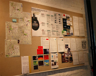 There's Only Make: Studio Research Wall
