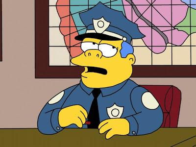 Simpsons Wallpaper: Chief Clancy Wiggum