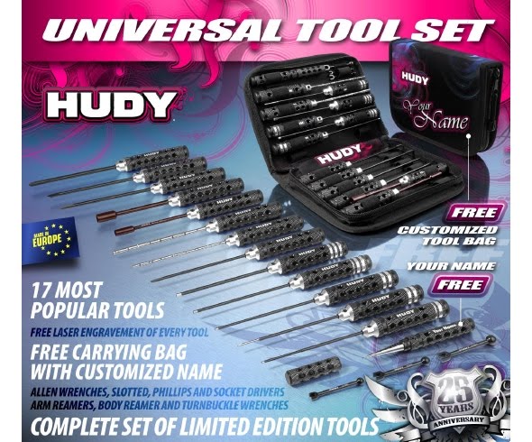 Daily Shigs - R/C: HUDY 限定ツールセットとキャリーバッグ / HUDY Limited Edition Tool ...