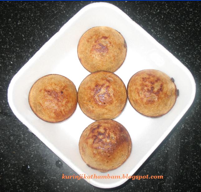 Wheat Flour Sweet Paniyaram / Gothumai Mavu Inippu Paniyaram ~ Kurinji ...