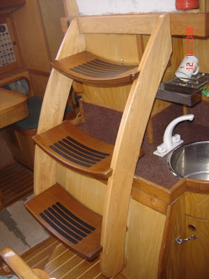 CKD Boats - Roy Mc Bride: Companionway steps made from Superform ...