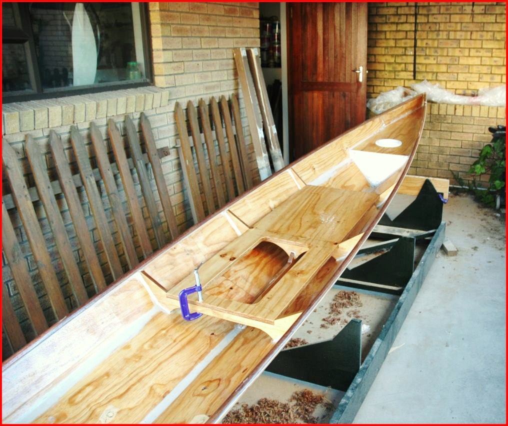 CKD Boats - Roy Mc Bride: Building the Bombaloza scull boat number one.