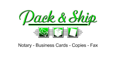 Brand New Graphic Design: Pack & Ship Logo