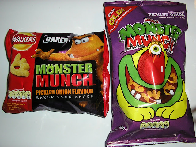 FOODSTUFF FINDS: Monster Munch vs Monster Munch