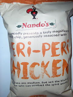 FOODSTUFF FINDS: Nando’s Peri Peri Chicken Crisps [Medium] (Sainsbury’s)