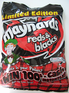 FOODSTUFF FINDS: Maynards [Limited Edition] Reds and Blacks (Sainsbury’s)