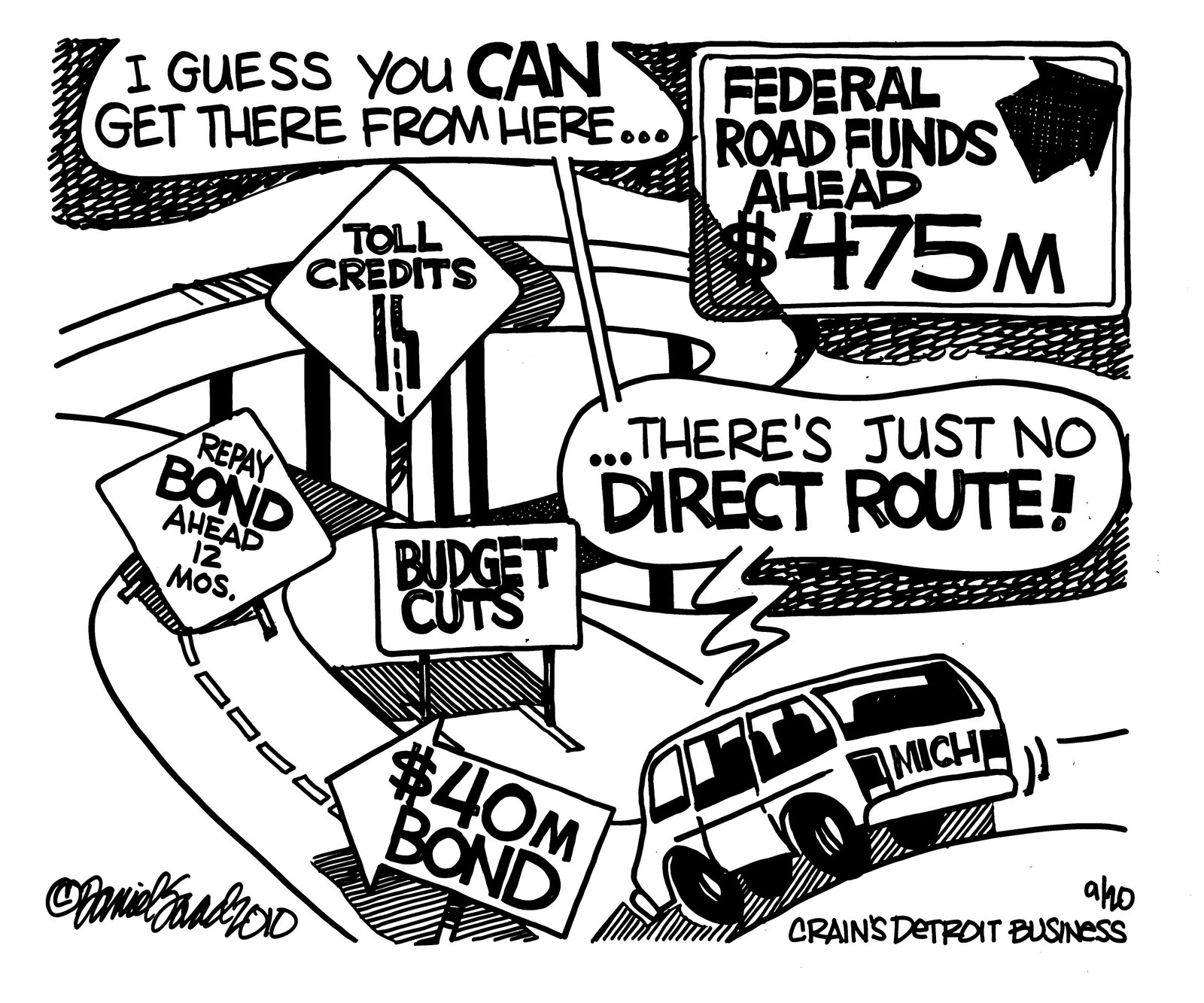 Pen Points: CARTOON of the DAY: Road Work