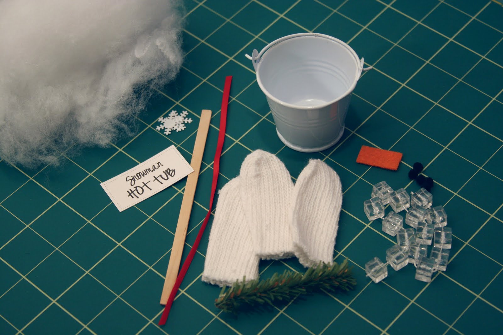 Childmade Tutorials: Snowman Hot Tub Tutorial