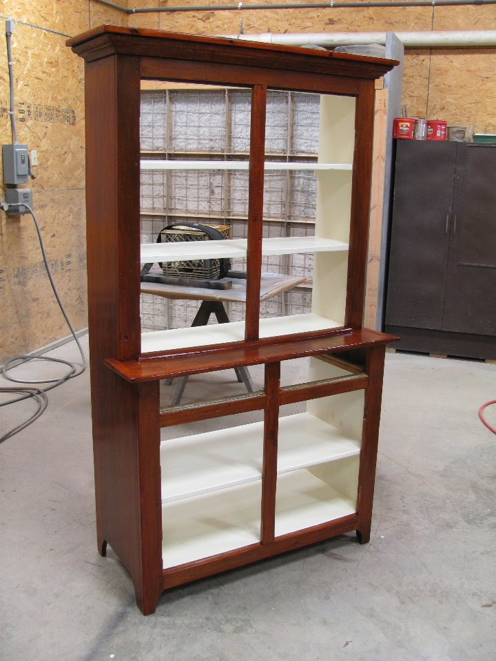 Thomas Nelson Furniture Restoration: Stepback Cupboard, Pine/Poplar