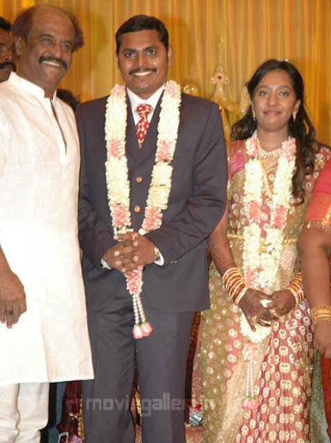 test: Rajini @ Actor Rajesh Daughter Wedding Reception Stills