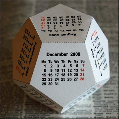 Origami Calendar
