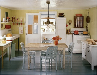 Content in a Cottage: Bring Back The Kitchen Table