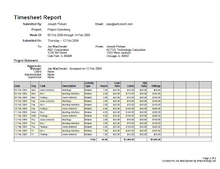 Free, Simple Time Reporting: Generating Reports and Exports