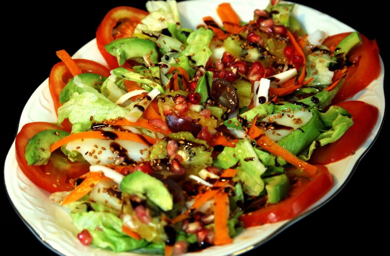 CAROLINE´S CREATIVE FOOD: ENSALADA MULTICOLOR