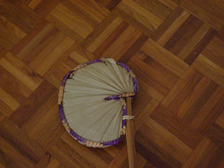 RAINBOW - The Colours of India: 'HAND FAN Love'....my no fuss DIY ...