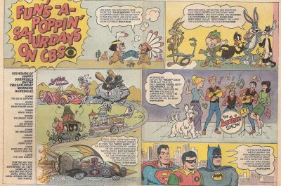 The Comics Bin: When September began - Saturday Morning Cartoons