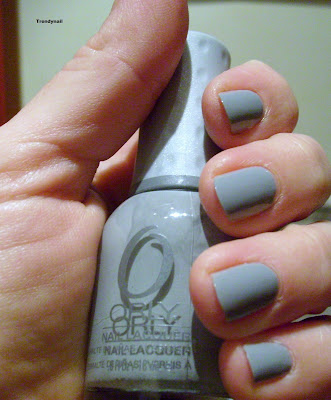 Orly Mirror Mirror..... beautiful grey! | Trendy Nail