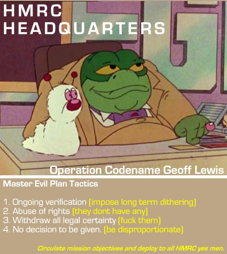 Dear HMRC: DANGER: Operation Geoff Lewis Deployed