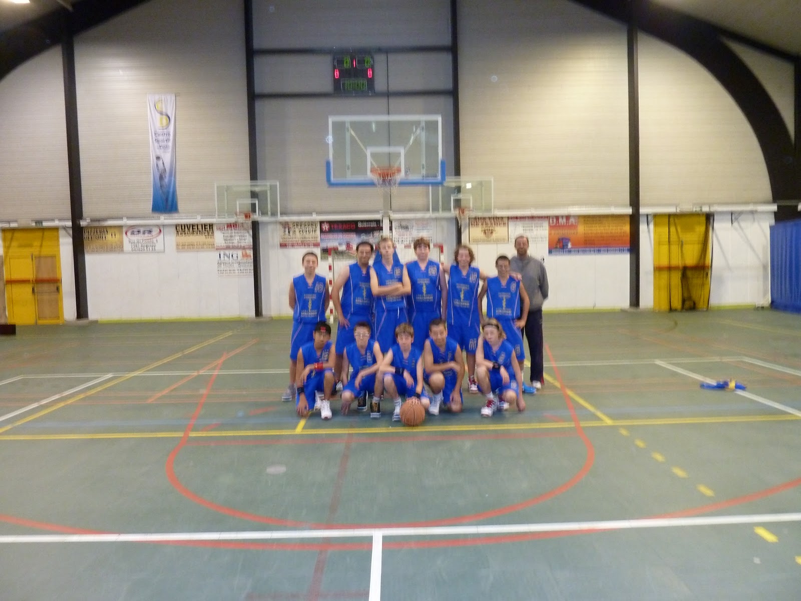 BC Elouges Dour Entité: Match de coupe Minimes contre BC L'9 Flénu