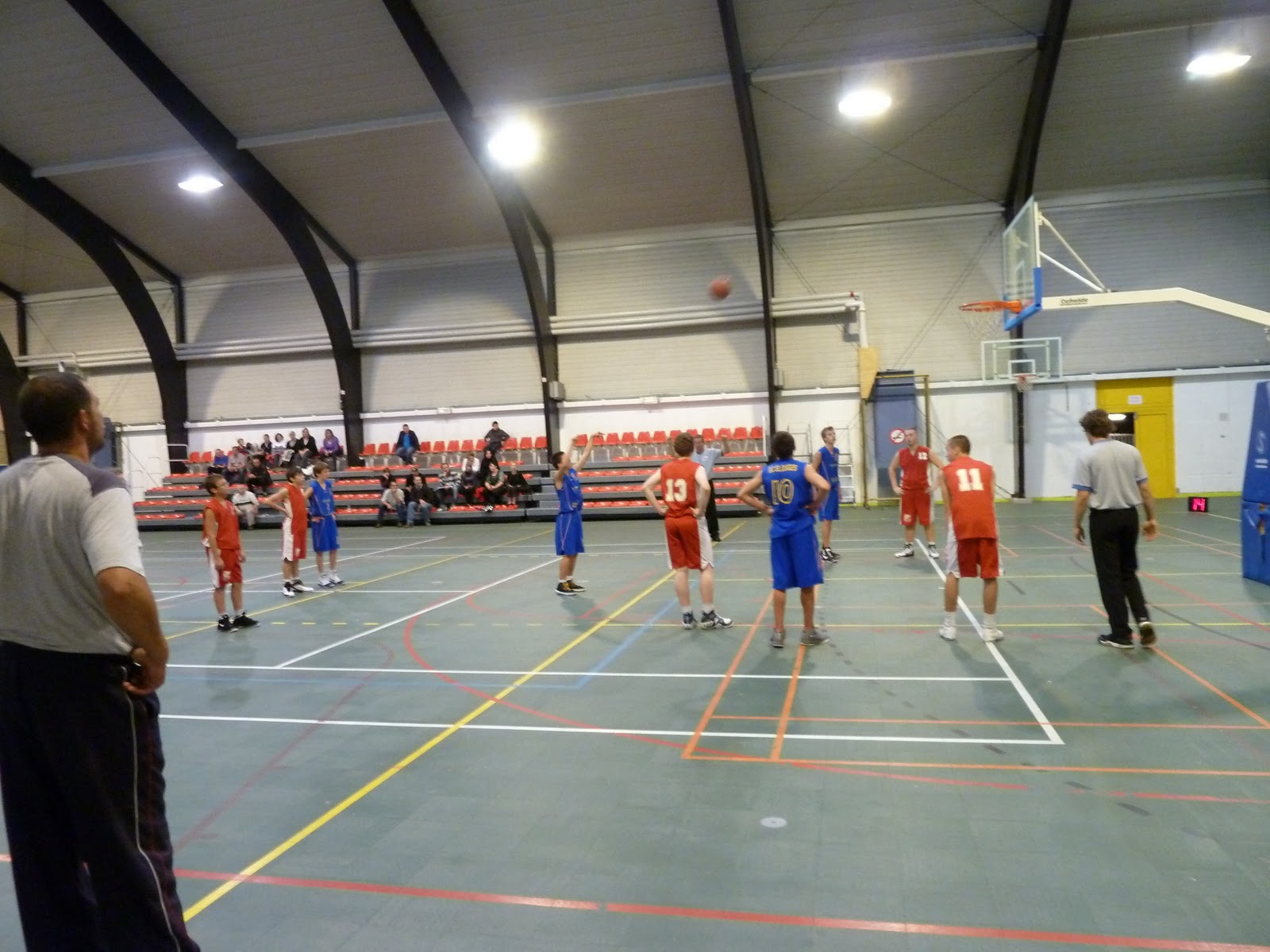 BC Elouges Dour Entité: Match de coupe Minimes contre BC L'9 Flénu