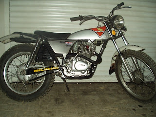 The Honda Trials History: 1973 Honda TL 125 Trials