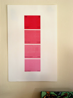 Kitschy-Koo: Paint Chip Samples Bedazzle Me