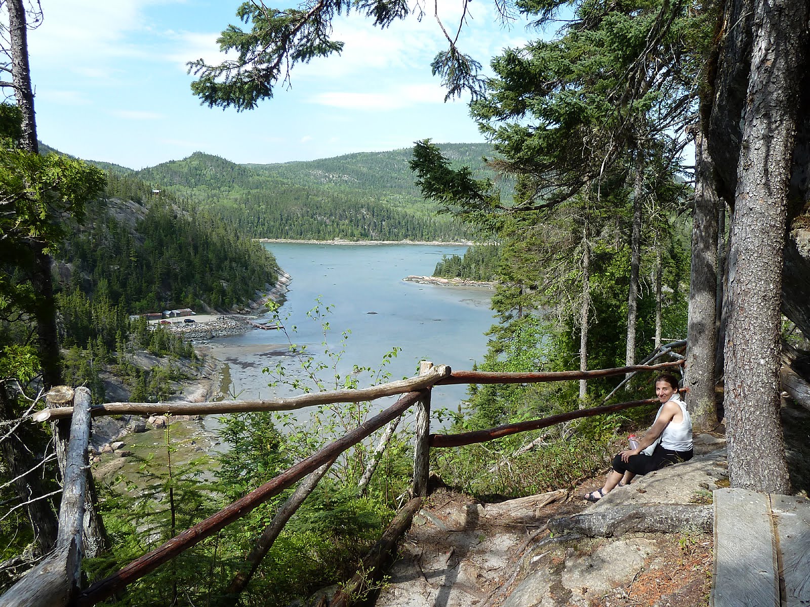 Vu par Eric - Entre Charlevoix et Montréal: Baie des rochers