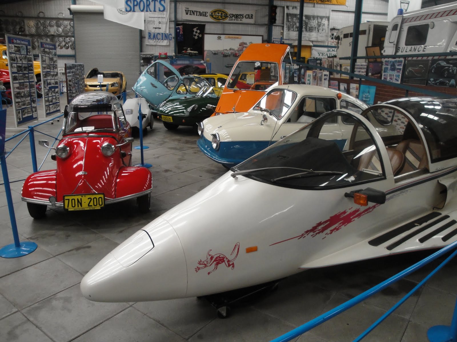 Heinkel Scooter Project: Microcar collection at Whiteman Park