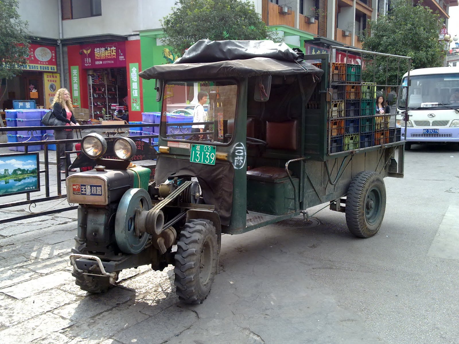 Heinkel Scooter Project: Chinese Three Wheeled Trucks and Commercials