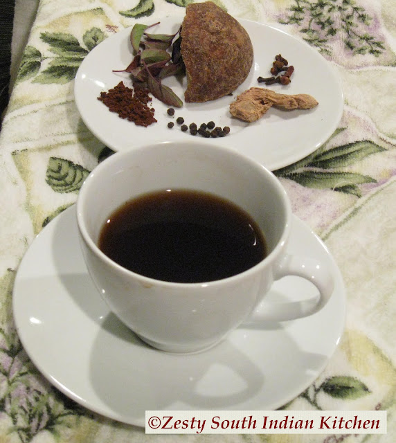 Karipetti kappi/Chukku kappi/Palm sugar coffee - Zesty South Indian Kitchen