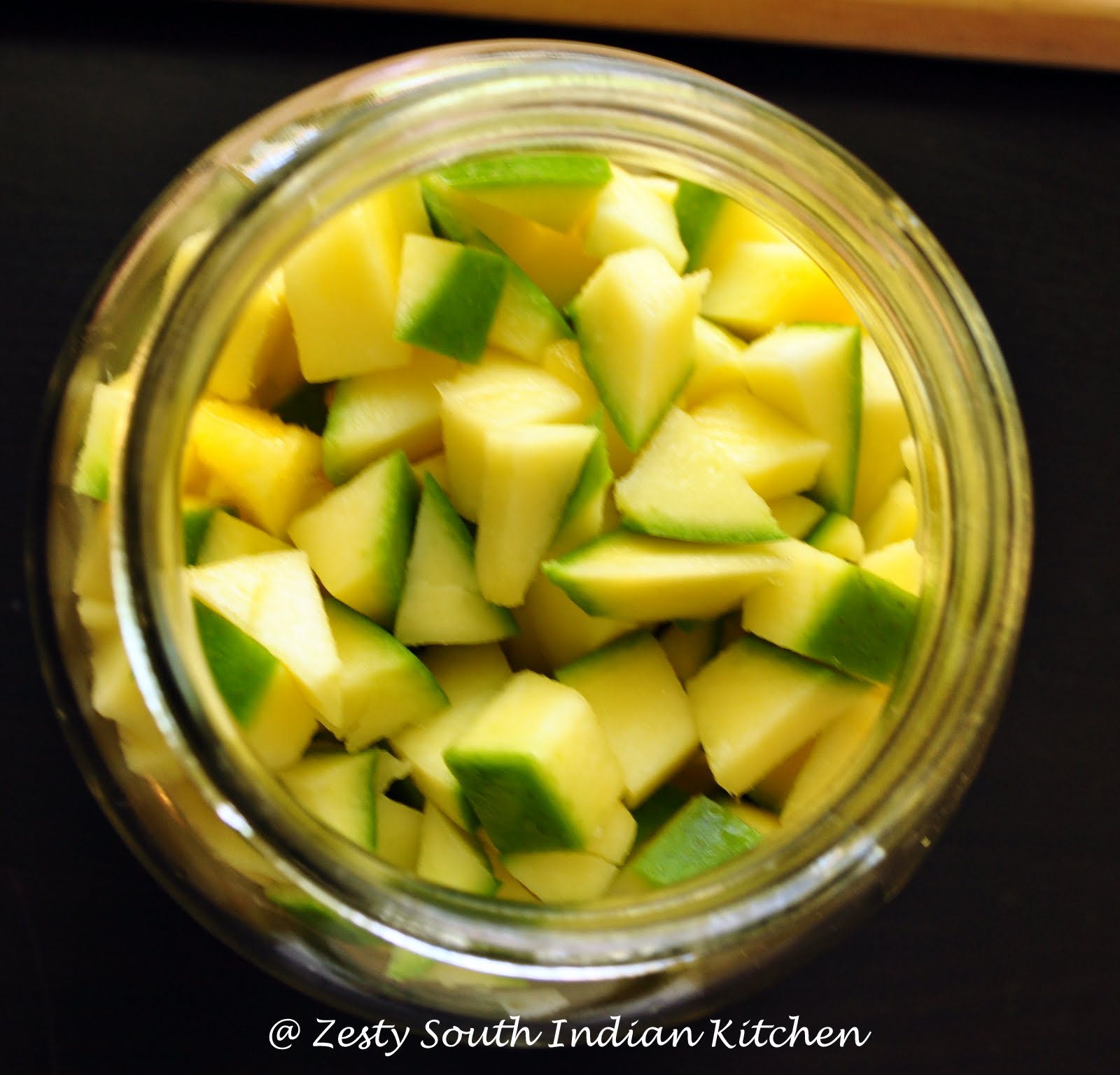 Manga Achar/Mango Pickle - Zesty South Indian Kitchen